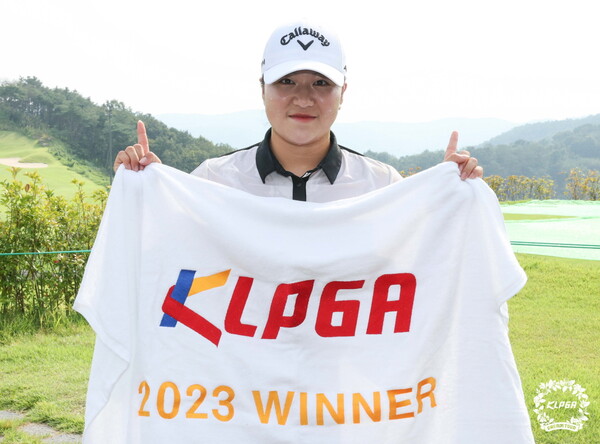 KLPGA 2023 SBS골프 드림투어 with 이지스카이CC 2차전] 양진서, 드림투어 3개 대회 만에 우승